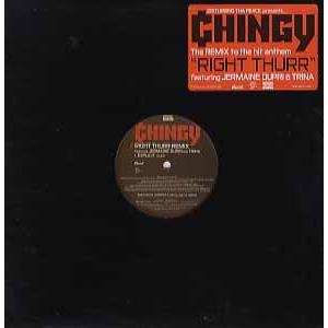 【レコード】CHINGY feat Jermaine Dupri, Trina - RIGHT THURR-REMIX 12" US 2003 ...