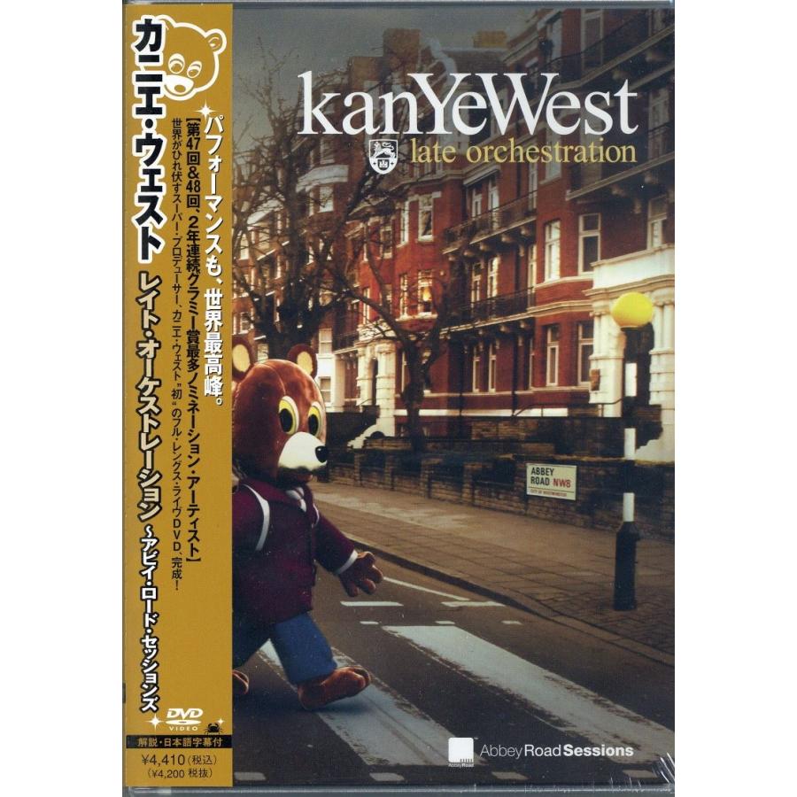KANYE WEST - Late Orchestration -Abbey Road Sessioin DVD JAPAN 2005年 ...