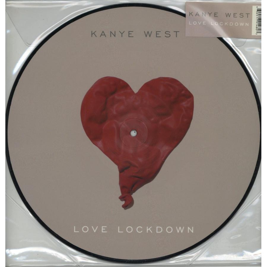 【レコード】KANYE WEST - LOVE LOCKDOWN (UK PICTURE VINYL) 12" UK 2008年リリース ...