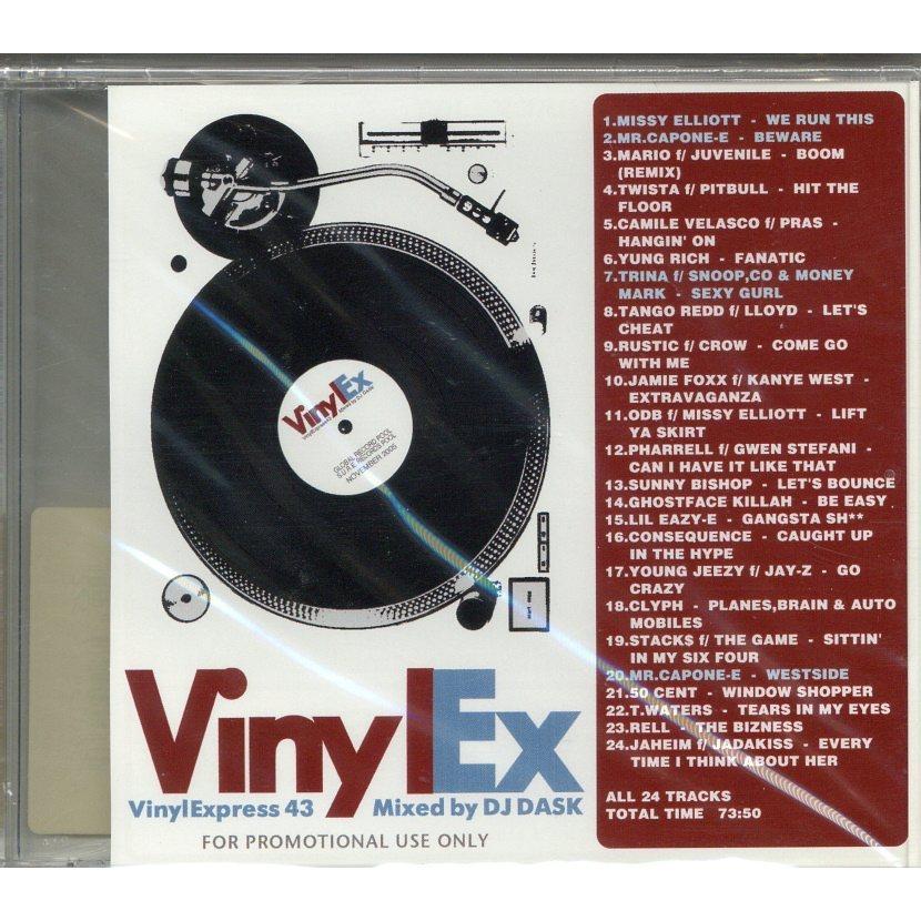 DJ DASK - VINYL EXPRESS 43 CD JAPAN 2005年リリース : フリークスレコードCD販売 - 通販 ...