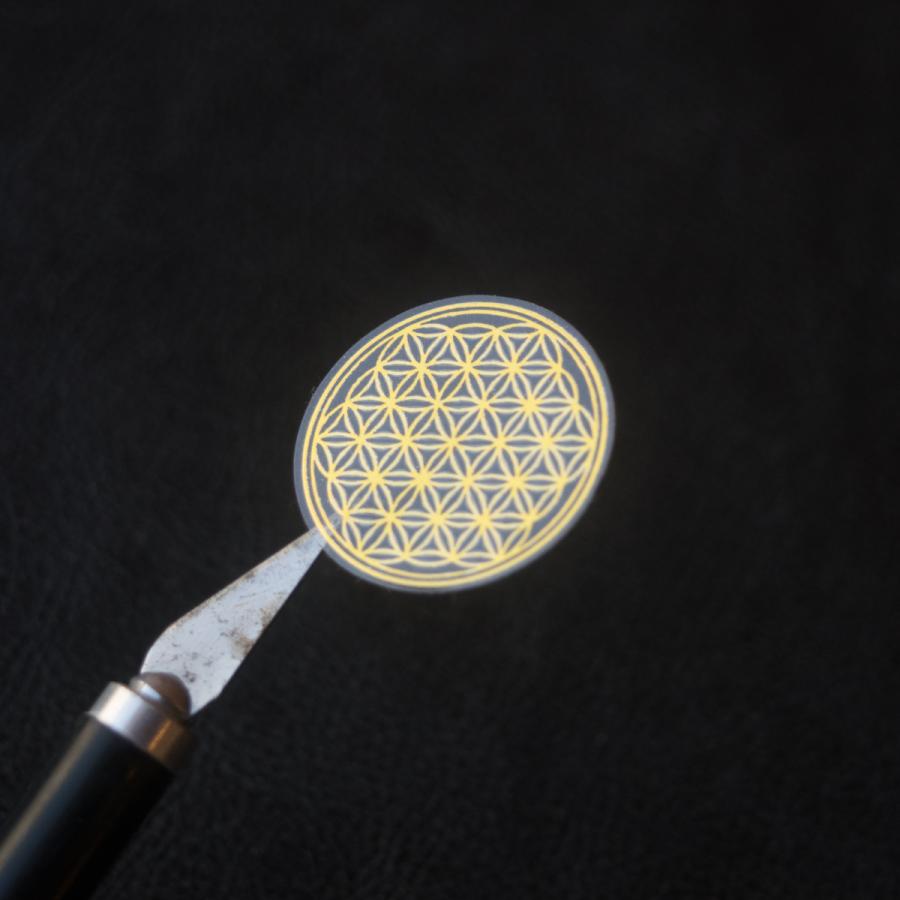 フラワーオブライフ シール 32枚 ゴールド ステッカー 30mm 神聖幾何学模様 : Freaky Hands - 通販 - Yahoo!ショッピング