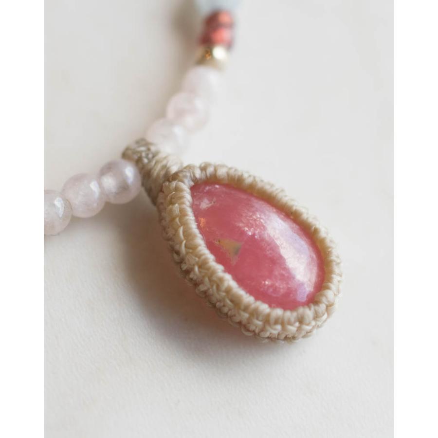 インカローズ マクラメ ブレスレット ロードクロサイト 天然石 :MC-BR032:Freaky Hands - 通販 - Yahoo!ショッピング