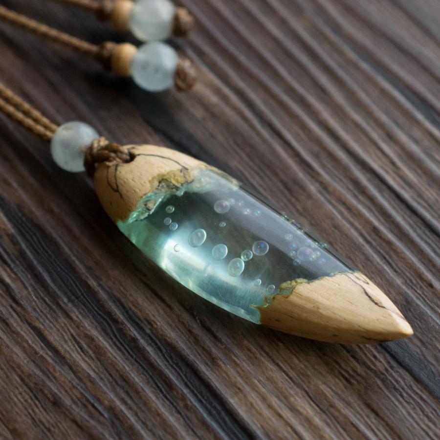 ウッドレジンネックレス サーフボード ブルー 青 海 サーフィン ネックレス ハンドメイド 沖縄 : Freaky Hands - 通販 - Yahoo!ショッピング