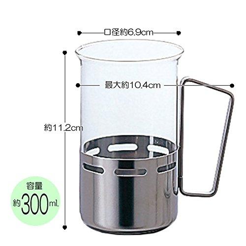 アデリア(ADERIA) グラス マグカップ 耐熱ホルダーマグ 300ml 3個セット レンジ対応/耐熱ガラス F-37440 : FREE-Store - 通販 - Yahoo!ショッピング