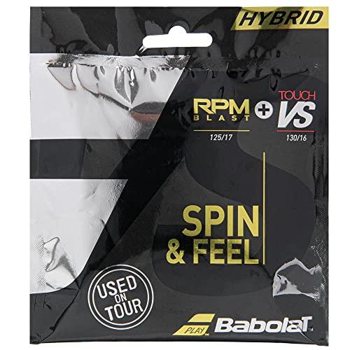 バボラ Babolat テニスガット・ストリング RPM BLAST 125 + TOUCH VS 130 RPMブラスト＋タッチ ハイブリッド : FREE-Store - 通販 ...