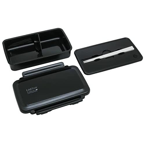 OSK 弁当箱 EARTHY ランチボックス (仕切付) 日本製 BL-17HS ブラック : FREE-Store - 通販 - Yahoo!ショッピング