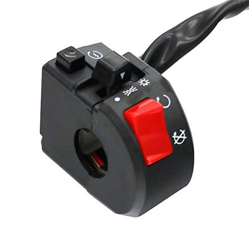 HANSWD 7/8 22mm オートバイハンドルスイッチ右スイッチフォグランプスイッチヘッドライトスイッチスタートスイッチ : f8de3c9fa76 : FREE-Store - 通販 ...