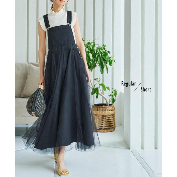 神戸レタス ワンピース ジャンパースカート チュール デニム フレア ジャンスカ レディース おしゃれ E2431 フリー インディゴシ : FREE-Store - 通販 - Yahoo ...