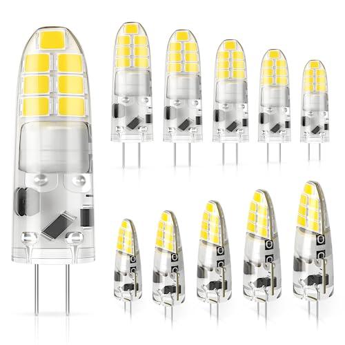 DiCUNO G4口金 12V LED電球 2W ハロゲン電球20W相当 200lm 昼白色 6000k LEDライト 非調光 10個入り : FREE-Store - 通販 - Yahoo ...