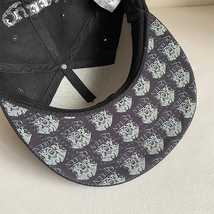 QUEEN クィーン キャップ CAP ロックバンド ベロマーク フレディ・マーキュリー ロゴ刺繍 ベースボールキャップ 帽子SNAPBACK ...