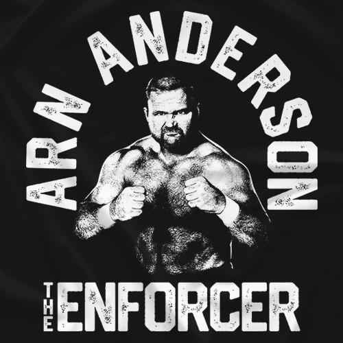 アーン・アンダーソン Tシャツ「ARN ANDERSON The Enforcer Tシャツ」 米直輸入プロレスTシャツ NWA WCW ...