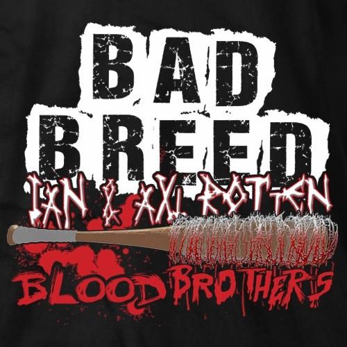 バッド・ブリード（アクセル＆イアン・ロットン） Tシャツ「IAN & AXL ROTTEN Bad Breed Tシャツ」アメリカ直輸入 ...