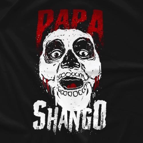 パパ・シャンゴ Tシャツ「PAPA SHANGO Papa Shango Retro Tシャツ」 アメリカ直輸入プロレスTシャツ ...