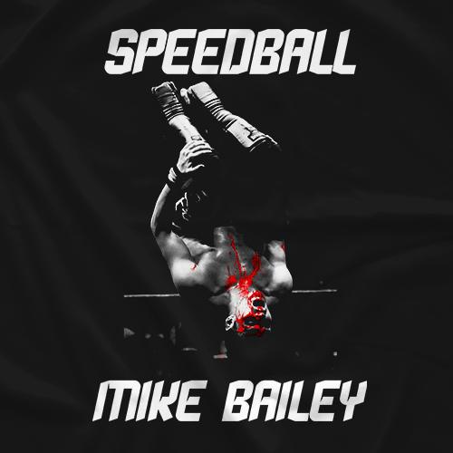 “スピードボール” マイク・ベイリー Tシャツ「"Speedball" MIKE BAILEY Bloody Shooter Tシャツ ...