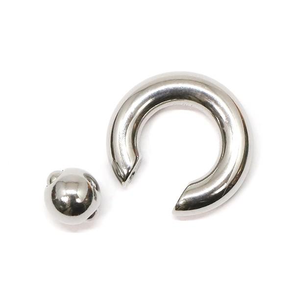 ボディピアス BCR キャプティブ ビーズリング 2G (6mm：SPRINGBALL)サージカルステンレス316L CBR ボール クロージャー リング 2ゲージ【メール便対応】┃ ...