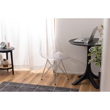 東谷 東谷 ダイニングチェア チェア CL-486CL クリア 組立式 六角レンチ 静的耐荷重：80kg W46.5×D54.5×H81.5×SH45 5kg 中国 : フリーダムズ - 通販 ...