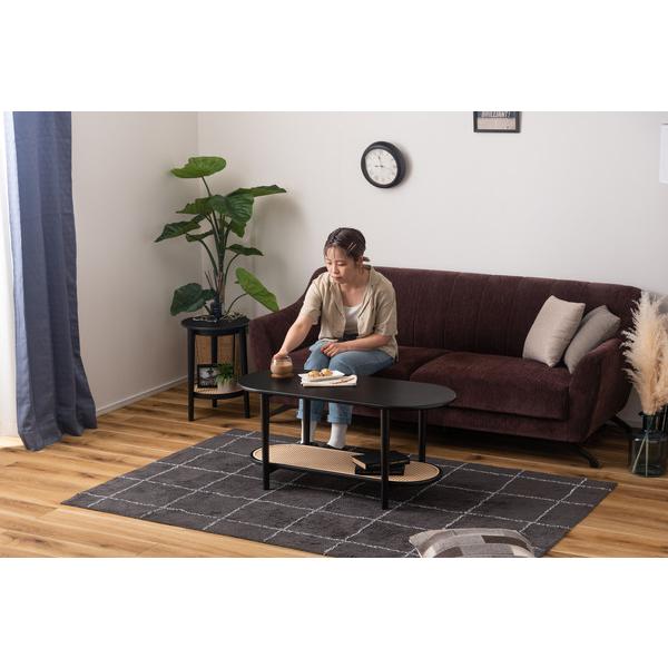 東谷 テーブル PT-471BK サイドテーブル 2段 丸 円 北欧 韓国インテリア シンプ W36×D36×H50 ブラック :PT-471BK:フリーダムズ - 通販 - Yahoo!ショッピング