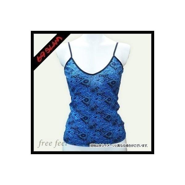 69SLAM ロックスラム レディース キャミソール JAVANESE BATIK ベストボディ フィットネス フィジーク ...