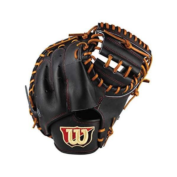 Wilson(ウイルソン) 野球 トレーニング用ミット 硬式用 Try Hard (トライハード) 3F 2B 型 (ブラック(2B型 オ F ...