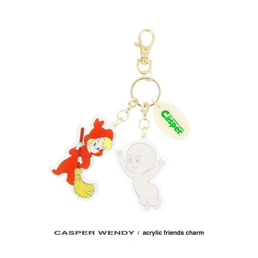 キーチャーム バッグ レディース キーホルダー キャスパー ウェンディー アコモデ CASPER WENDY かわいい キャラクター ...