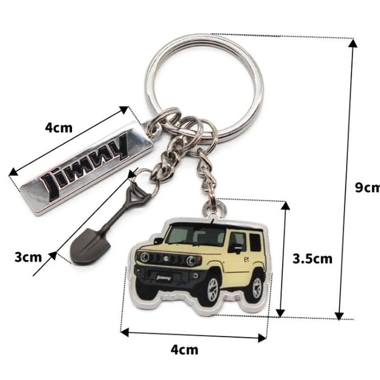 ゆうパケット対応2個迄 SUZUKI JIMNY Key Chain スズキ ジムニーキーチェーン 限定500個 シリアルナンバー入りキー ...
