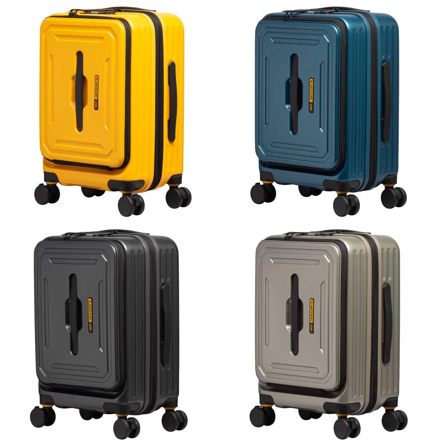 スーツケース Sサイズ 36~43L 5LAKES＆MT ファイブレイクス 機内持ち込み 1~3泊 拡張 フロントオープン ストッパー フック ...