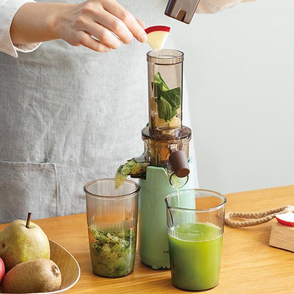 recolte ミキサー ブレンダー レコルト Coldpress Juicer Mini コールドプレスジューサー ミニ RCJ-1 爆買 ...