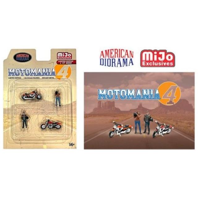 新品 AD-76504MJ Tarmac Works 1/64 AMERICAN DIORAMA × MJO Figure Set ...