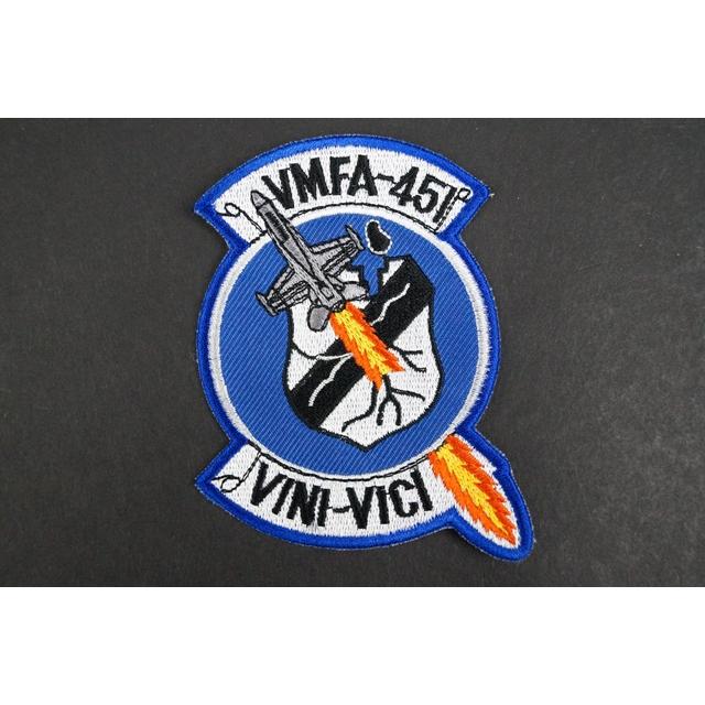 ワッペン USMC アメリカ海兵隊 VMFA-451 第451戦闘攻撃飛行隊 VINI-VICI ウォーロード/中古 : ブーストギア ヤフー店 - 通販 - Yahoo!ショッピング
