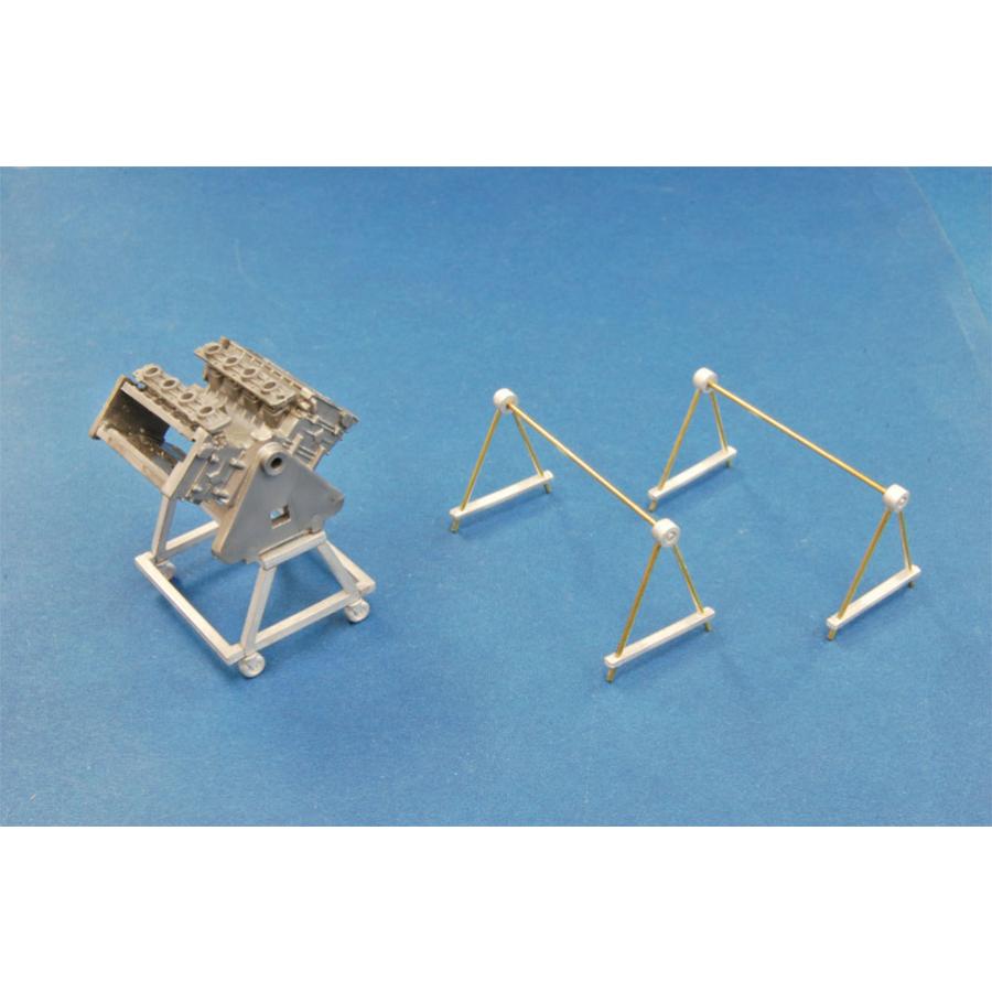 新品 P991 Model Factory Hiro 1/20 70年代 エンジンスタンド＆ピットスタンド デティールアップパーツ : ブーストギア ヤフー店 - 通販 - Yahoo!ショッピング