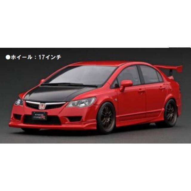 新品 IG2829 イグニッションモデル（レジン） 1/18 ホンダ Honda CIVIC (FD2) TYPE R Red : ブーストギア ヤフー店 - 通販 - Yahoo!ショッピング