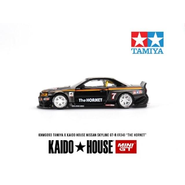新品 KHMG093 TSM MINI-GT 1/64 日産 Nissan スカイライン GT-R R34 TAMIYA x KAIDO ...