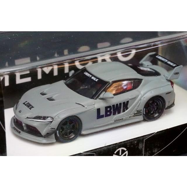 新品 TM Time Micro 1/64 トヨタ LBWK スープラ Toyota Supra A90 グレー : ブーストギア ヤフー店 ...