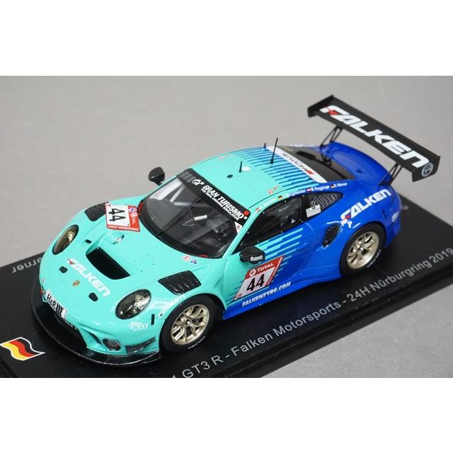 1/43 スパーク SG533 ポルシェ 911 GT3 R #44 Falken Motorsports 2019 24H ニュル K ...