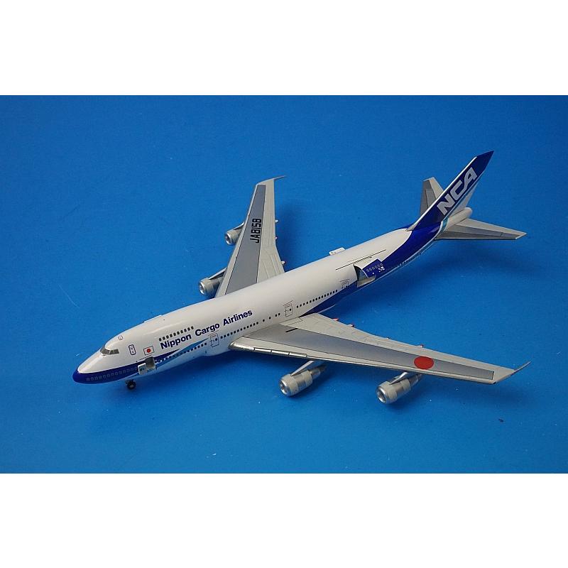 1/400 B747SRF NCA 日本カーゴ 旧塗装 JA8158 GSEアクセサリー ベース付 [KZG44403] 全日空商事/中古 ...