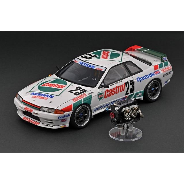 新品 IG2777 イグニッションモデル 1/18 日産 スカイライン カストロール GTR R32 CASTROL SKYLINE (#23 ...