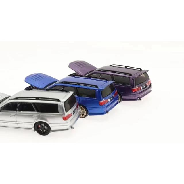 新品 Zoom 1/64 日産 ステージア Stagea WC34 260RS Midnight Purple ボンネット開閉 : ブースト ...