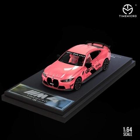 新品 TM TimeMicro 1/64 BMW M4 ピンク : ブーストギア ヤフー店 - 通販 - Yahoo!ショッピング