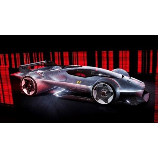新品 LS546A LOOKSMART 1/43 フェラーリ Ferrari Vision Gran Turismo Launch ...
