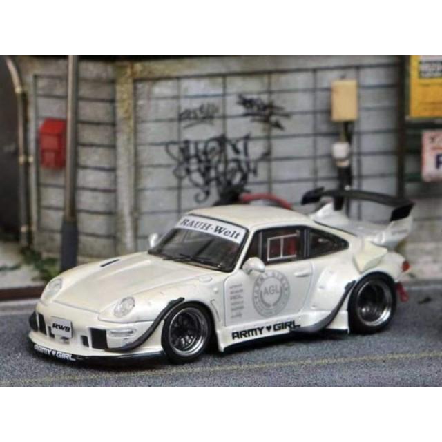 新品 Street Weapon SW 1/64 ポルシェ Porsche RWB 993 Pearl white 999台限定 : ブースト ...