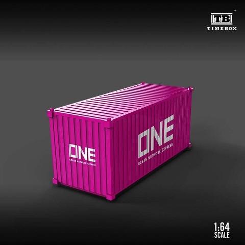 新品 Time Box 1/64 コンテナ 20ft container ONE : ブーストギア ヤフー店 - 通販 - Yahoo!ショッピング