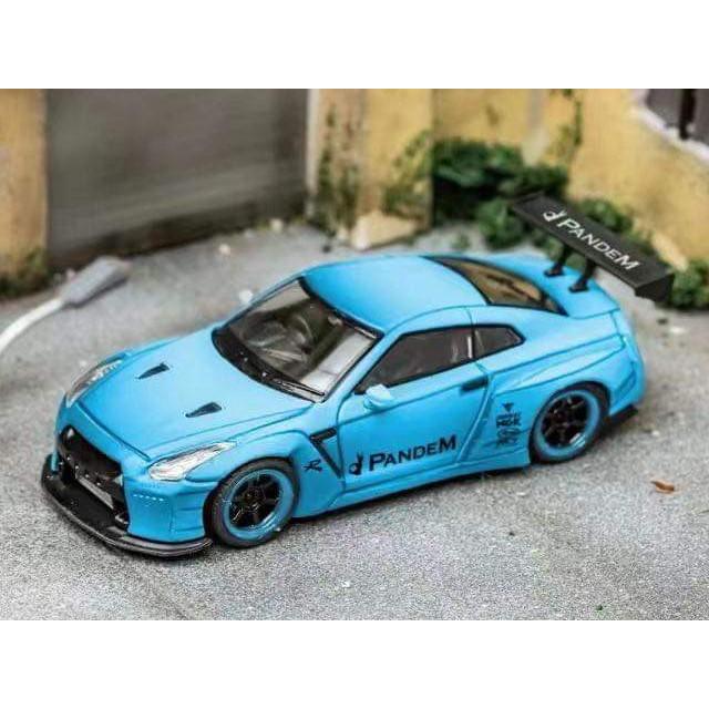 新品 Fuji 1/64 日産 Nissan GT-R R35 Pandem Rocket Bunny Light Tron Dirty ...