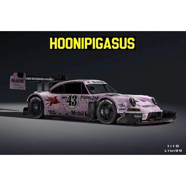 新品 Vip Scale Models 1/18 ポルシェ Porsche 911 SVRSR Hoonigan Pink Drift #43 ...