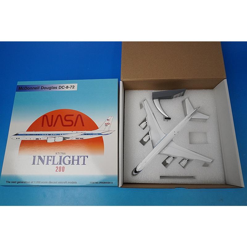 1/200 DC-8-72 NASAアメリカ航空宇宙局 1990年代 N717NA [IF862NASA12] インフライト/中古 ...