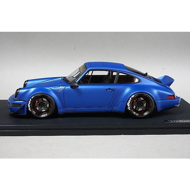 1/18 イグニッションモデル IG2461 RWB 964 マットブルー : 9230724120017 : ブーストギア ヤフー店 ...