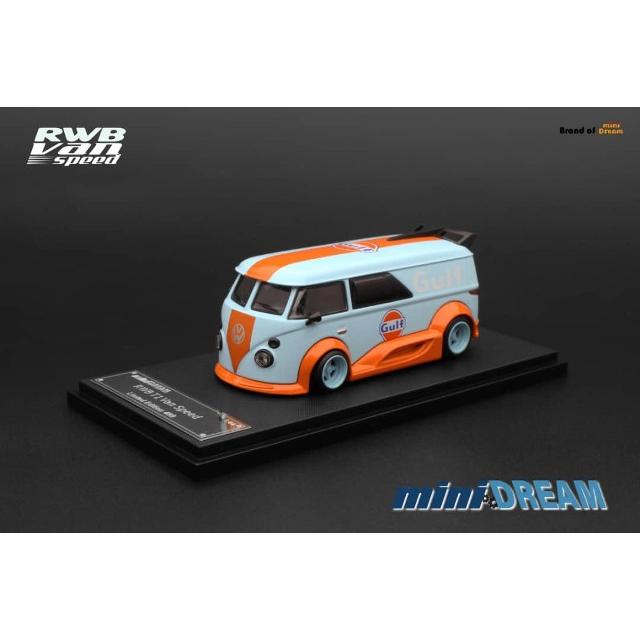 新品 miniDream 1/64 フォルクスワーゲン ワーゲンバン VW T1 RWB Van Speed Gulf : ブーストギア ...