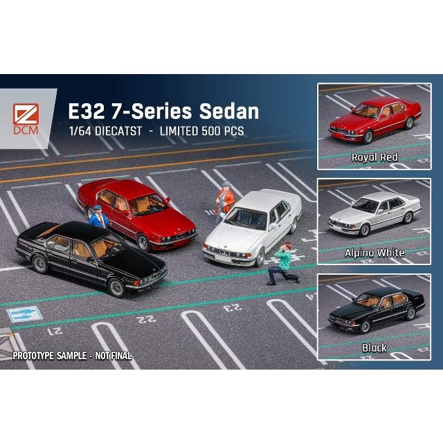 新品 DCM 1/64 BMW セダン E32 7-Series Sedan White : ブーストギア ヤフー店 - 通販 - Yahoo!ショッピング