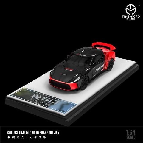 新品 TM641409 TM TimeMicro 1/64 日産 NISSAN GTR50 Advan : ブーストギア ヤフー店 - 通販 ...