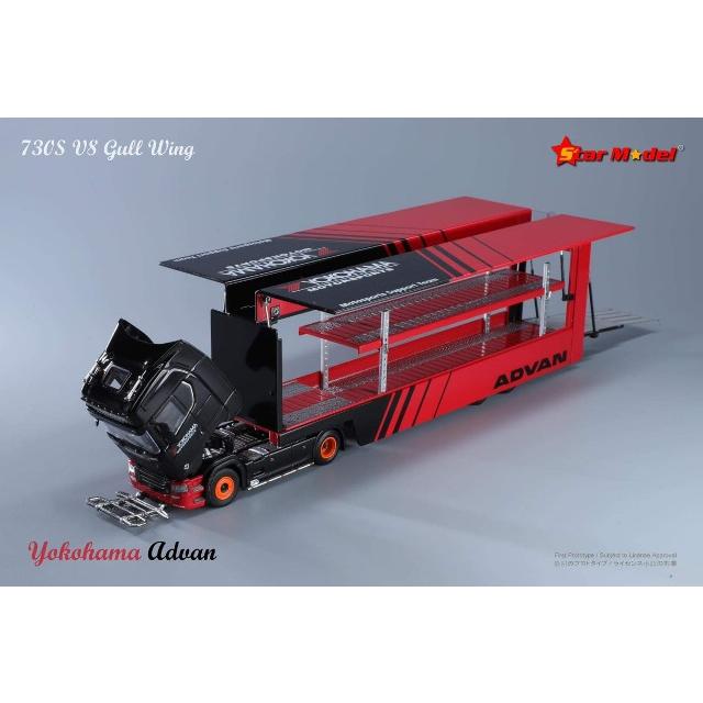 新品 Star Model 1/64 スカニア トランスポーター ウイング 新品 Star Model 1/64 スカニア トランスポーター ウイング