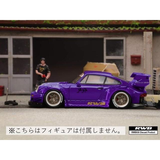 新品 Star Model 1/64 ポルシェ Porsche Rauh-Welt RWB 930 GT Wing Gloss Purple ...